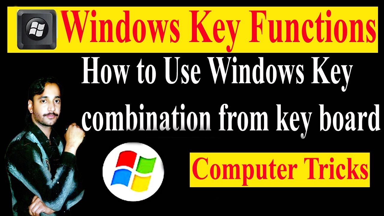 how to use windows key | infozonedotcom | windows key functions - YouTube