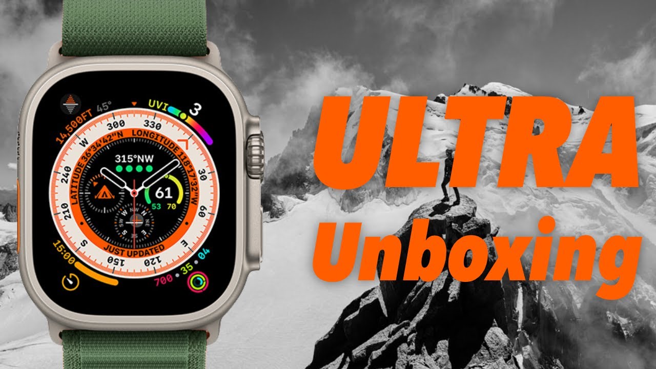 Apple Watch Ultra: Unboxing & First Impressions - YouTube