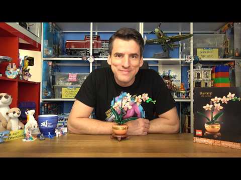 Klein, aber nicht gruselig: LEGO® Botanicals 10343 Mini-Orchidee