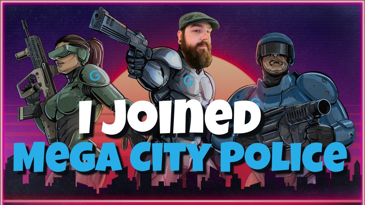 I JOINED the MEGA CITY POLICE | Mega City Police Gameplay - YouTube
