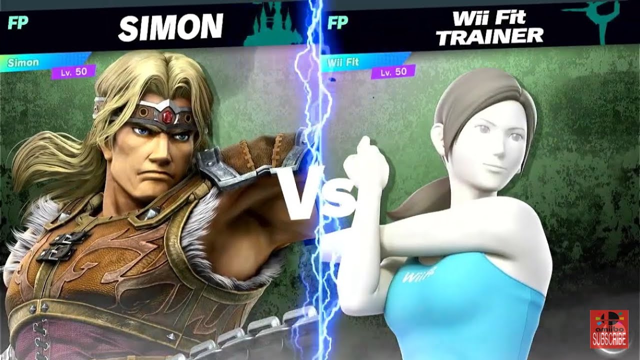 Super Smash Bros Ultimate Amiibo Fights Simon vs the World #45 vs Wii ...