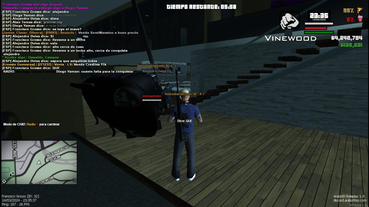 tiritos Araboth RP- Marzo - YouTube