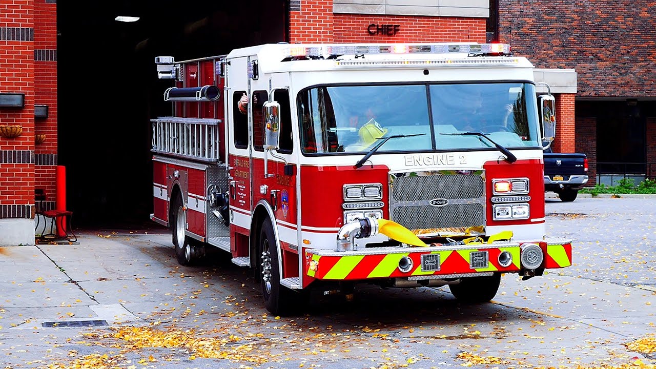 (First Video Of 2024) Buffalo Fire - Engine 2 Responding - YouTube