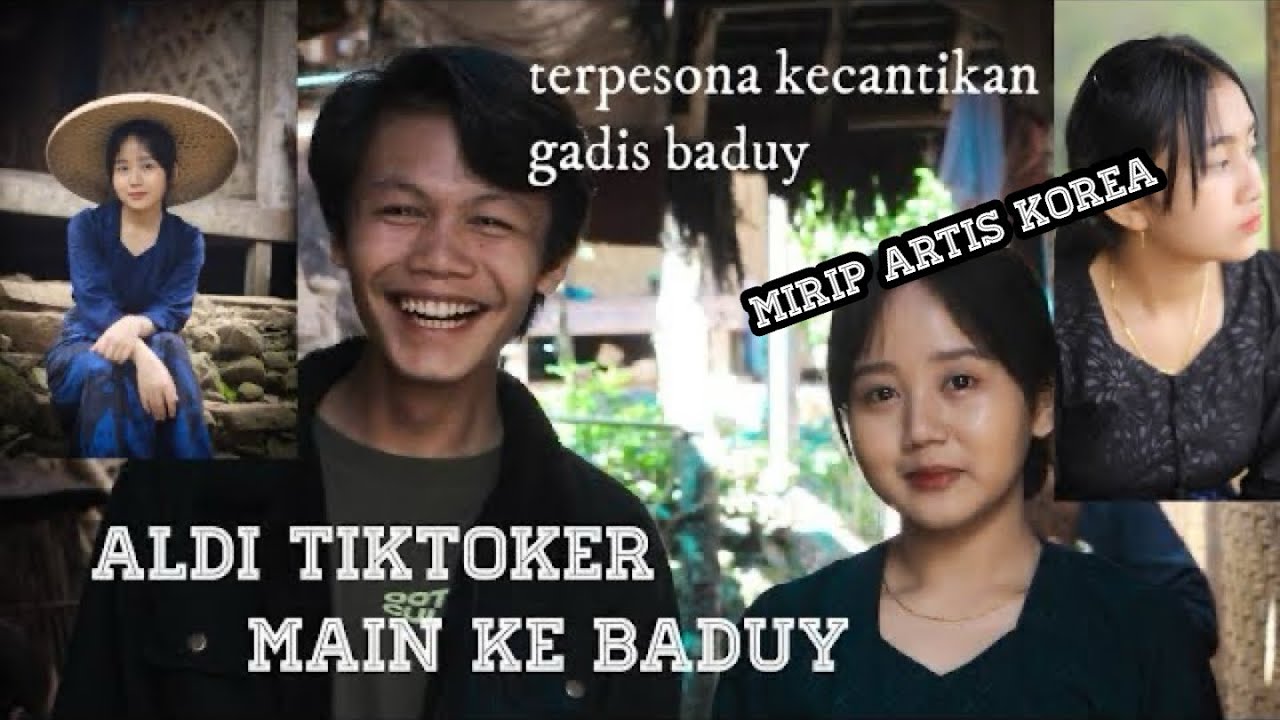siviral tiktoker aldi setiawan polongo terpesona kecantikan gadis baduy - YouTube