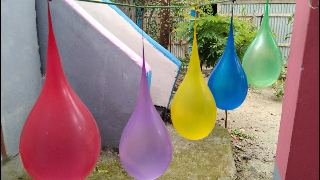 Balloon Slime || Balloon Pop || Popping Balloons || Water Balloons ...