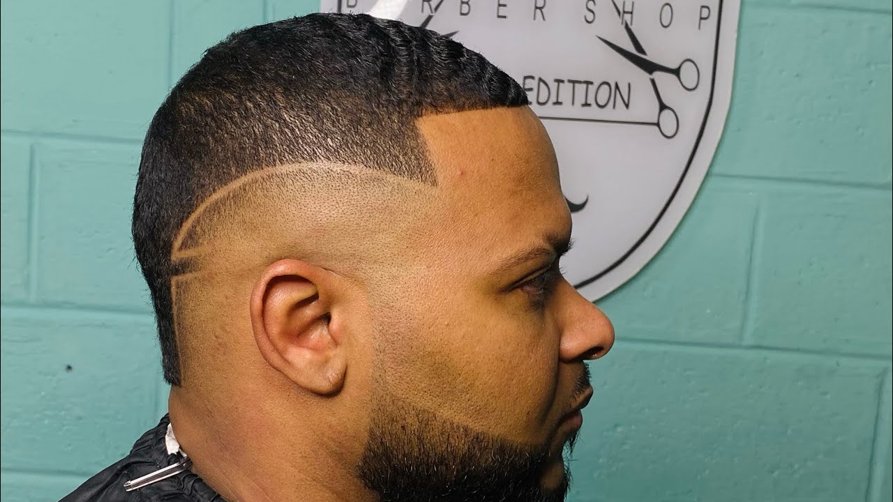 Fade + diseño como realizar mid fade, barber y freestyle/ how to make a ...