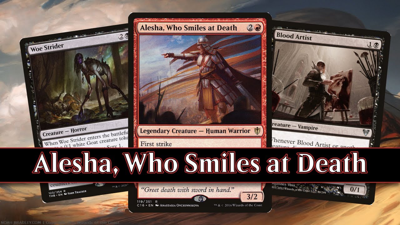 [MTG Arena - Historic Brawl] Alesha, Who Smiles at Death - YouTube