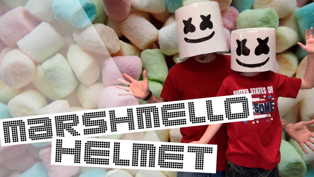 Cheap Marshmello Helmet (EASY) - YouTube