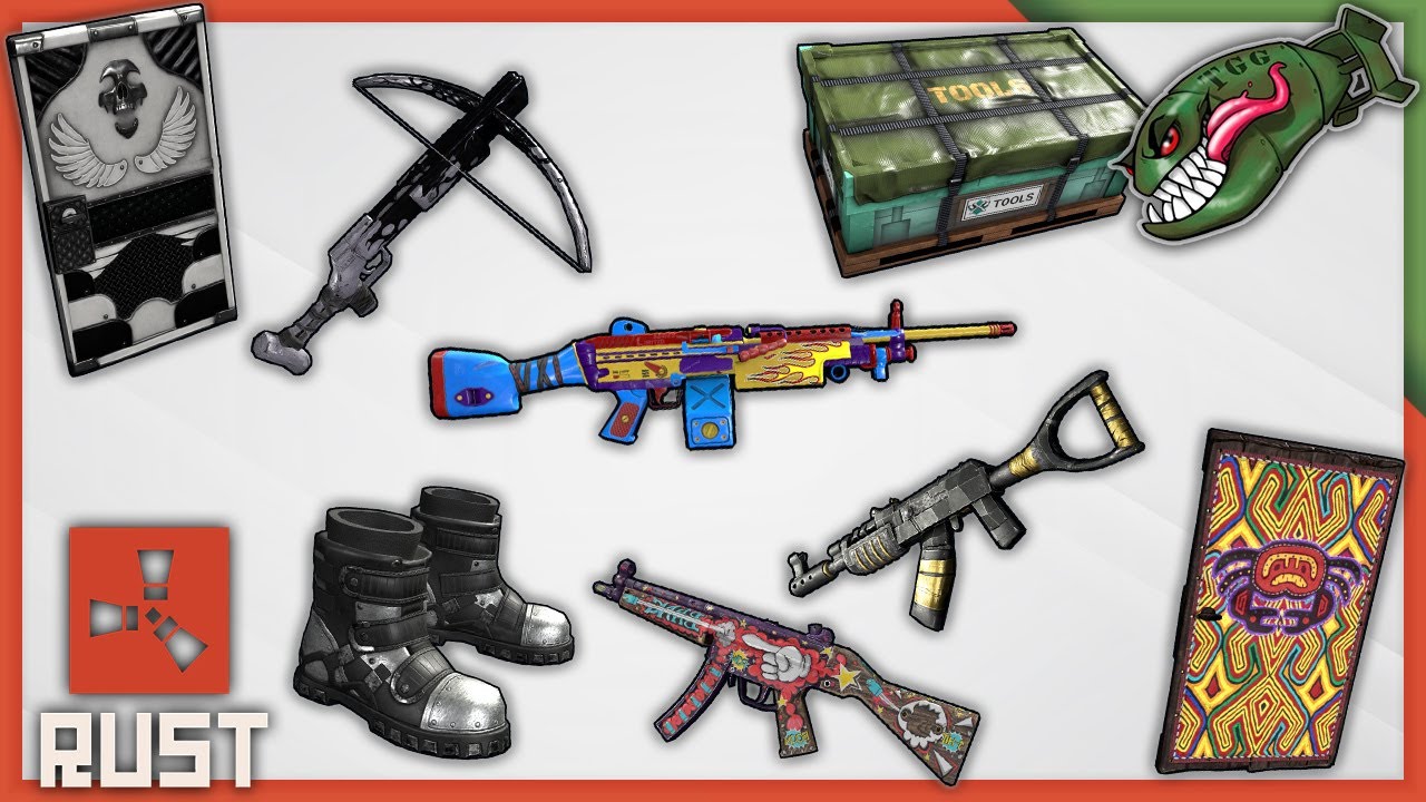 Rust Skins | Light Weight Boots, Banger Mp5, Shadowstrike AR ...