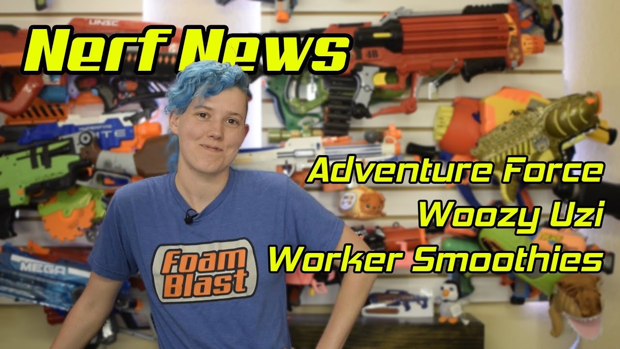 This Week in Nerf EP 21 - New HvZ Primary, 3D Printed Uzi, Worker ...