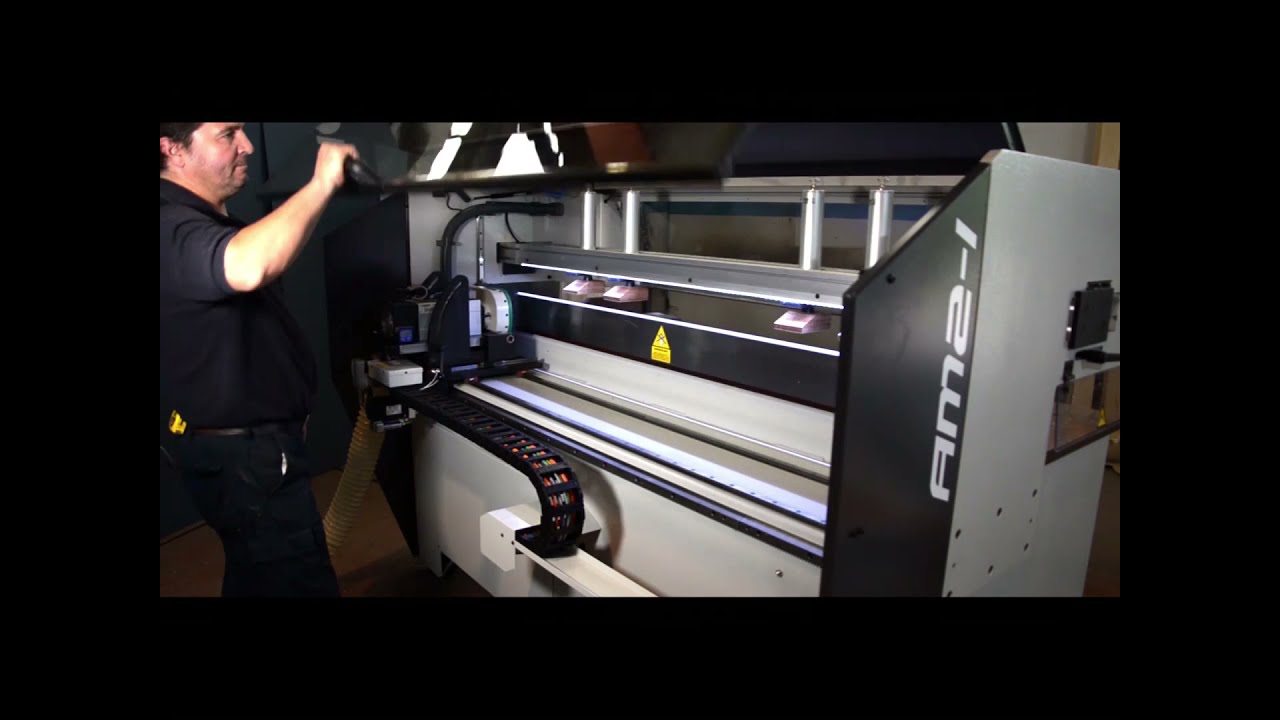 Shannon diamond edge polishing machine AM2 I1 - YouTube