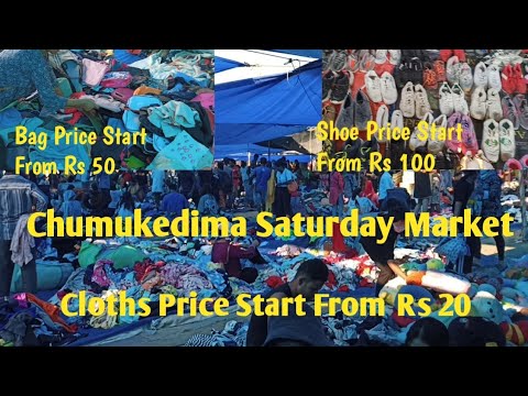 Chumukedima Saturday Market | Chumukedima Very Big Secondhand Market ...