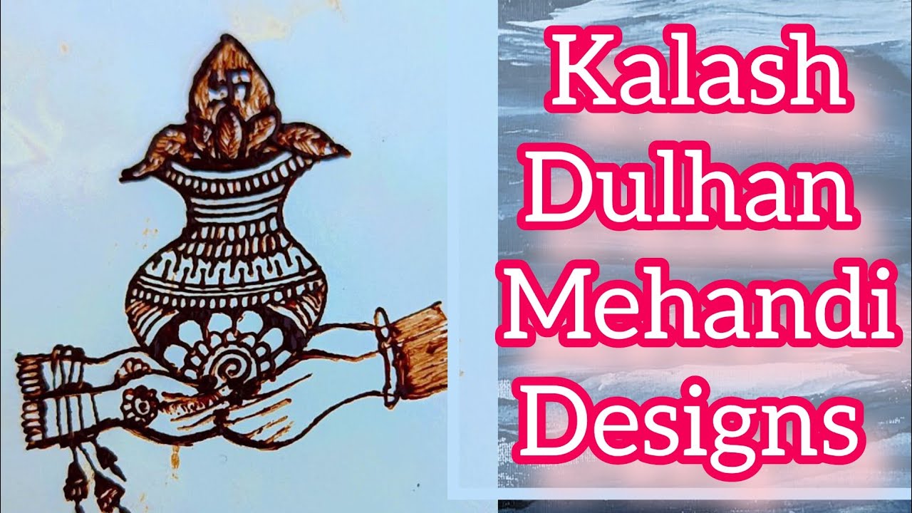 Kalash mehandi designs. - YouTube