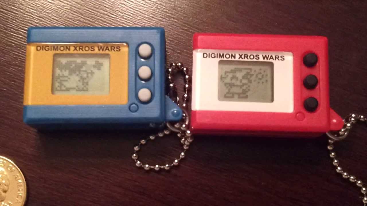 Digimon tamagotchi XROS wars mini vpet - YouTube