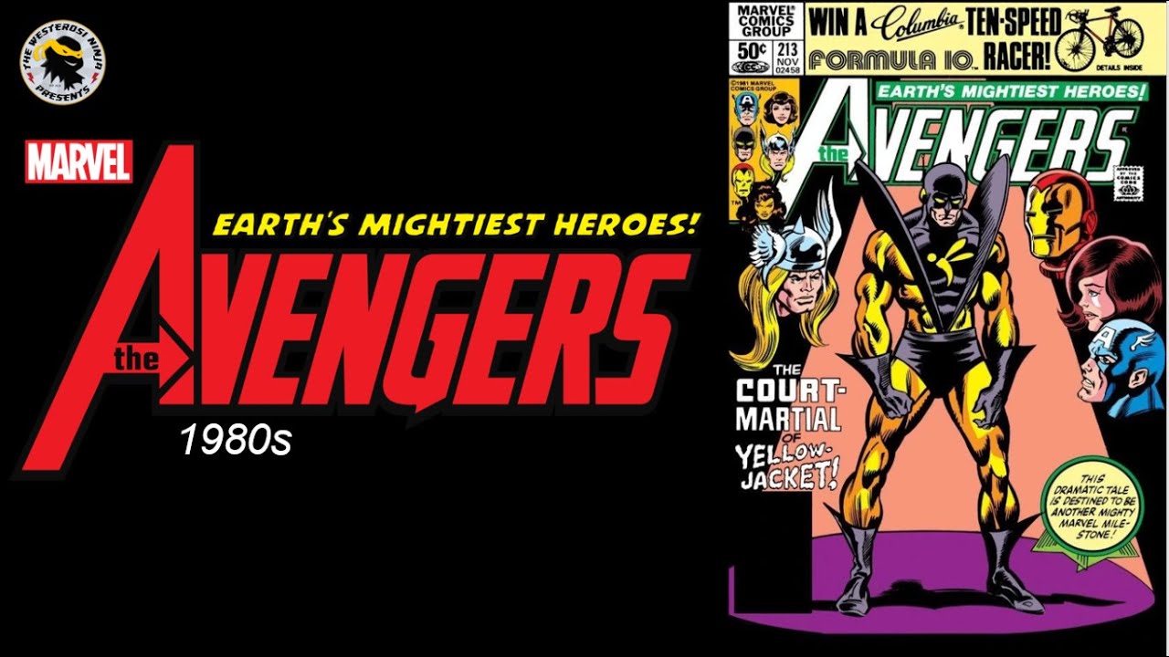 The Avengers (Marvel Comics) - Team members through the 1980s - YouTube