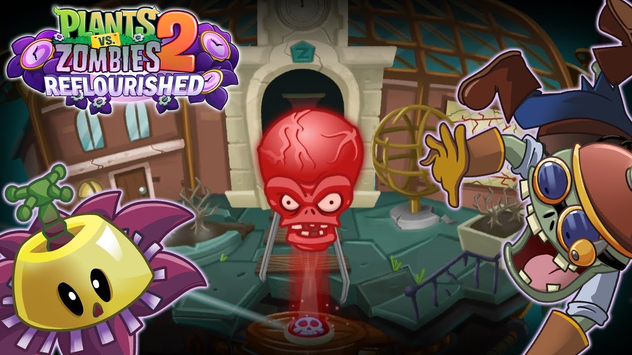 PvZ2: Reflourished - Steam Ages Zomboss Fight! (Days 25-32) - YouTube