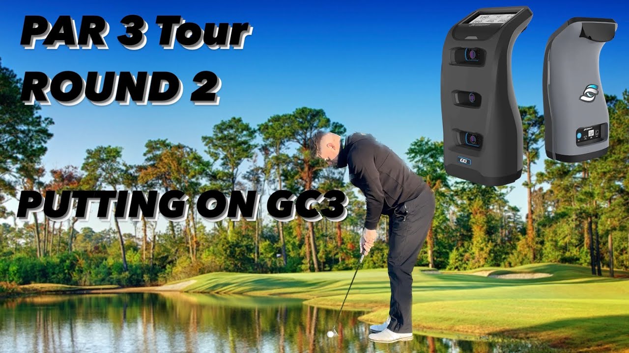Par 3 tour ROUND 2 with GC3 GS Pro v2 - YouTube