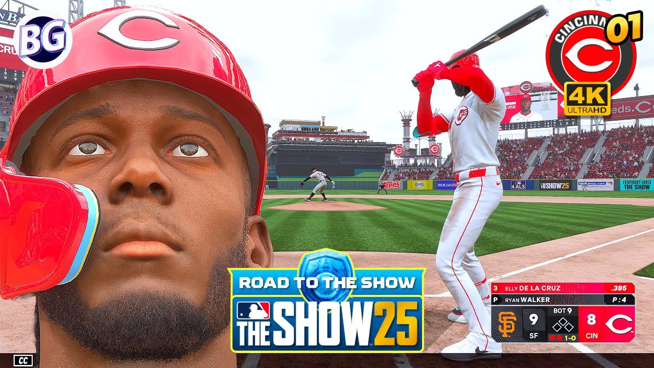 MLB The Show 25 Elly De La Cruz RTTS: ¡GRAN DEBUT ESPECTACULAR! - YouTube
