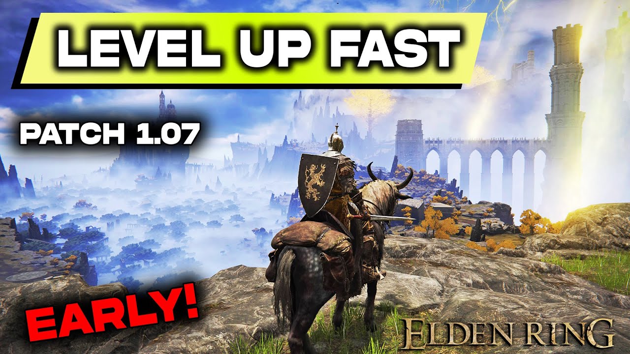 Elden Ring BEST Early Rune Farm | Level Up FAST After Patch 1.09 Elden ...