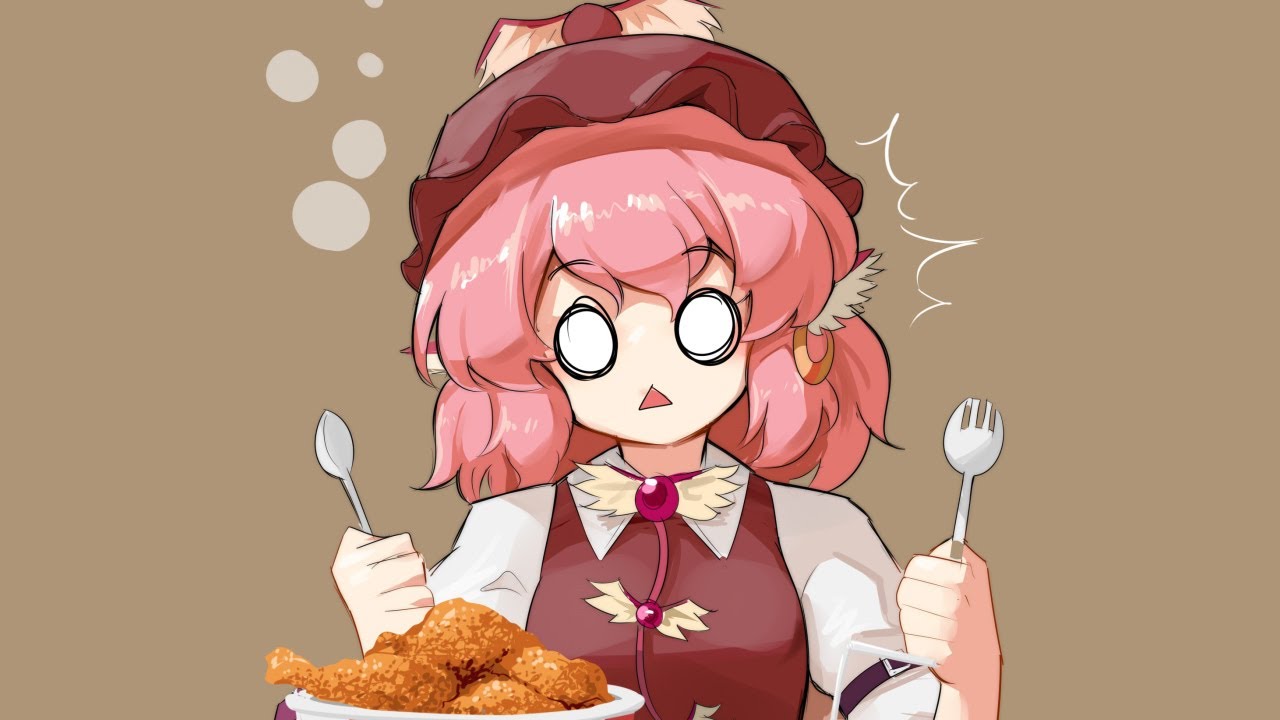 [Touhou] Mystia Eats Fried Chicken?! - YouTube