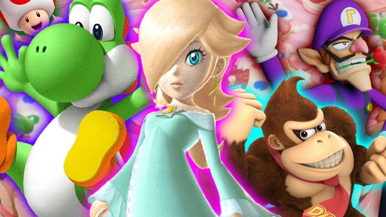 Mario Party Superstars: Peach's Birthday Cake (4 Players) Matt vs Lily ...