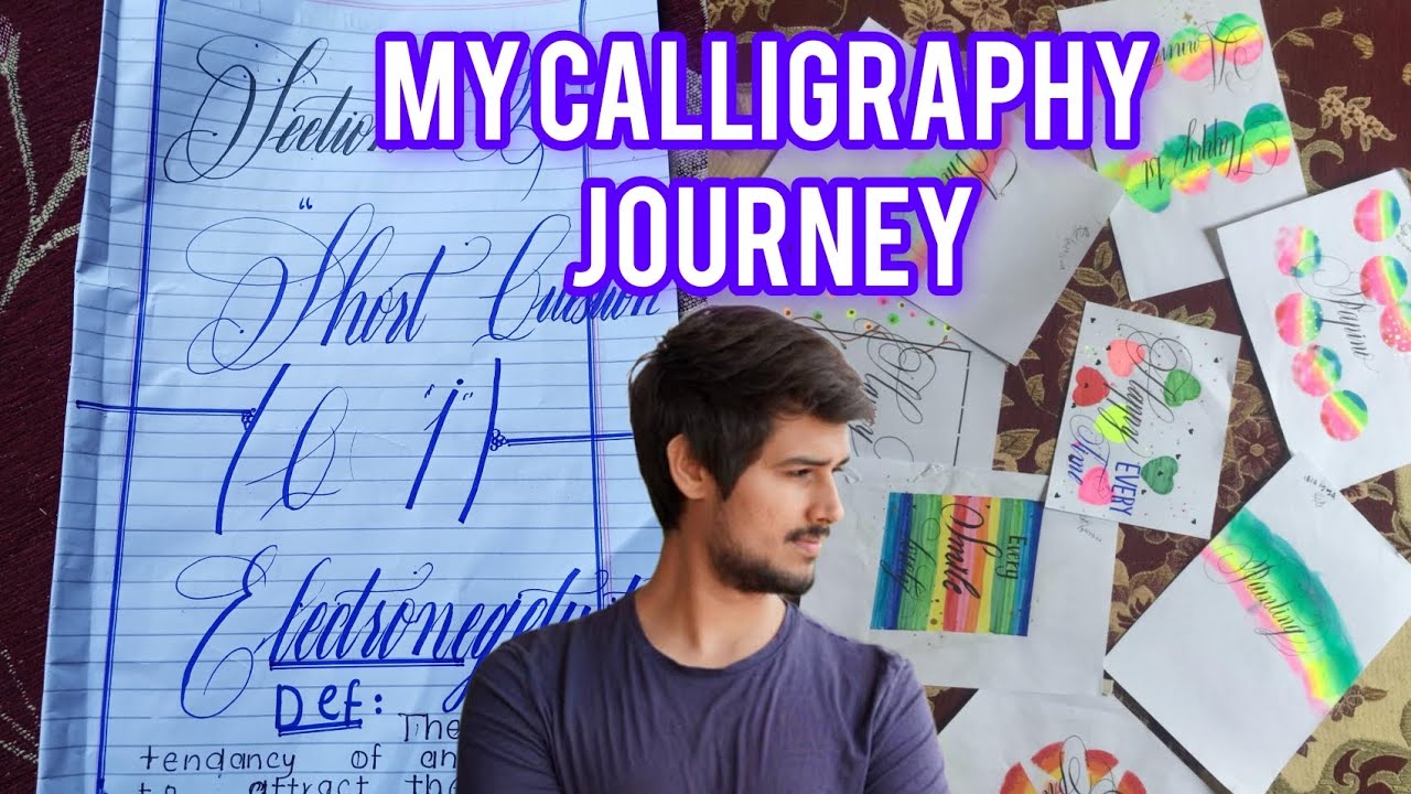 My Calligraphy journey/How to start Calligraphy/13k subscriber reach ️ ...