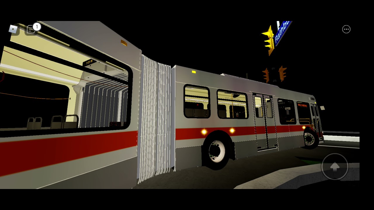 Sauga Transit (Roblox): bus action - YouTube