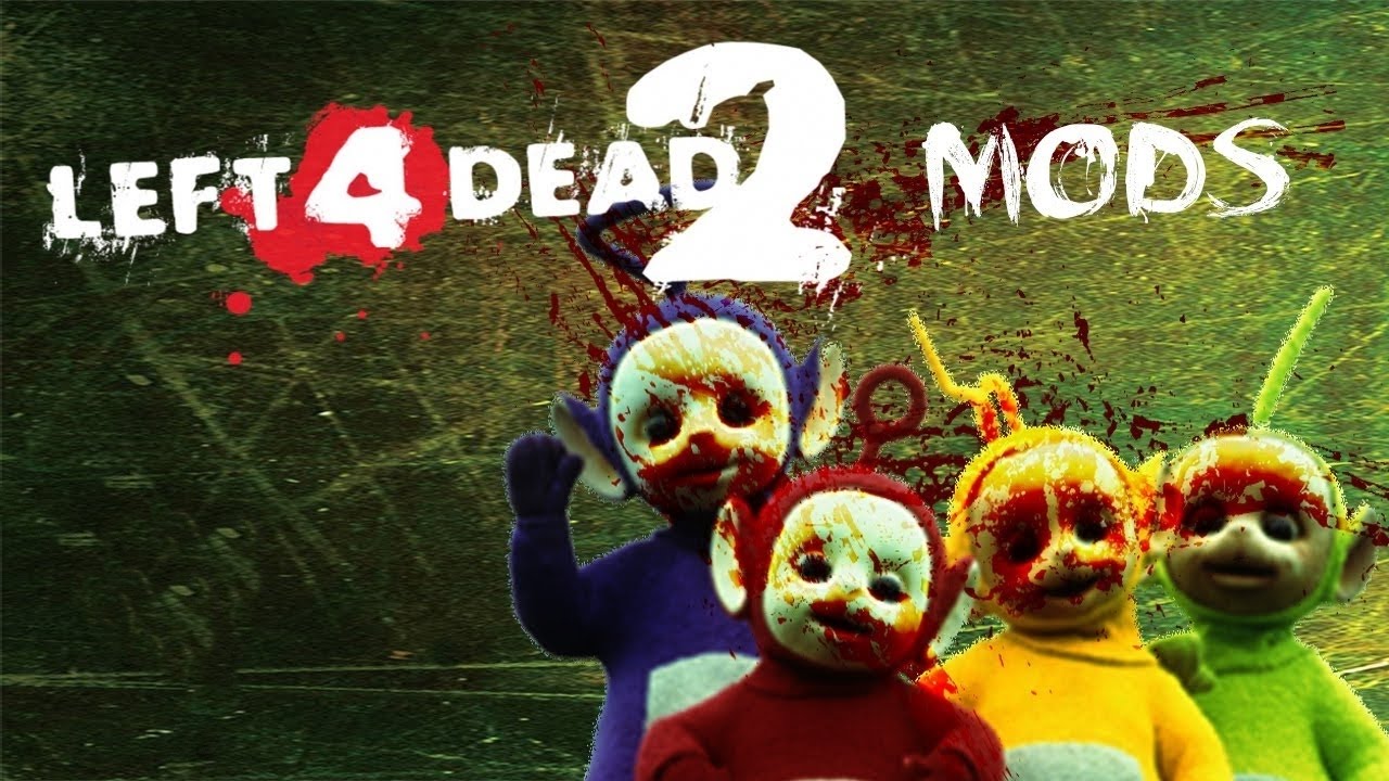 Left For Dead 2 Sobrevivencia Teletubbies Mod - YouTube