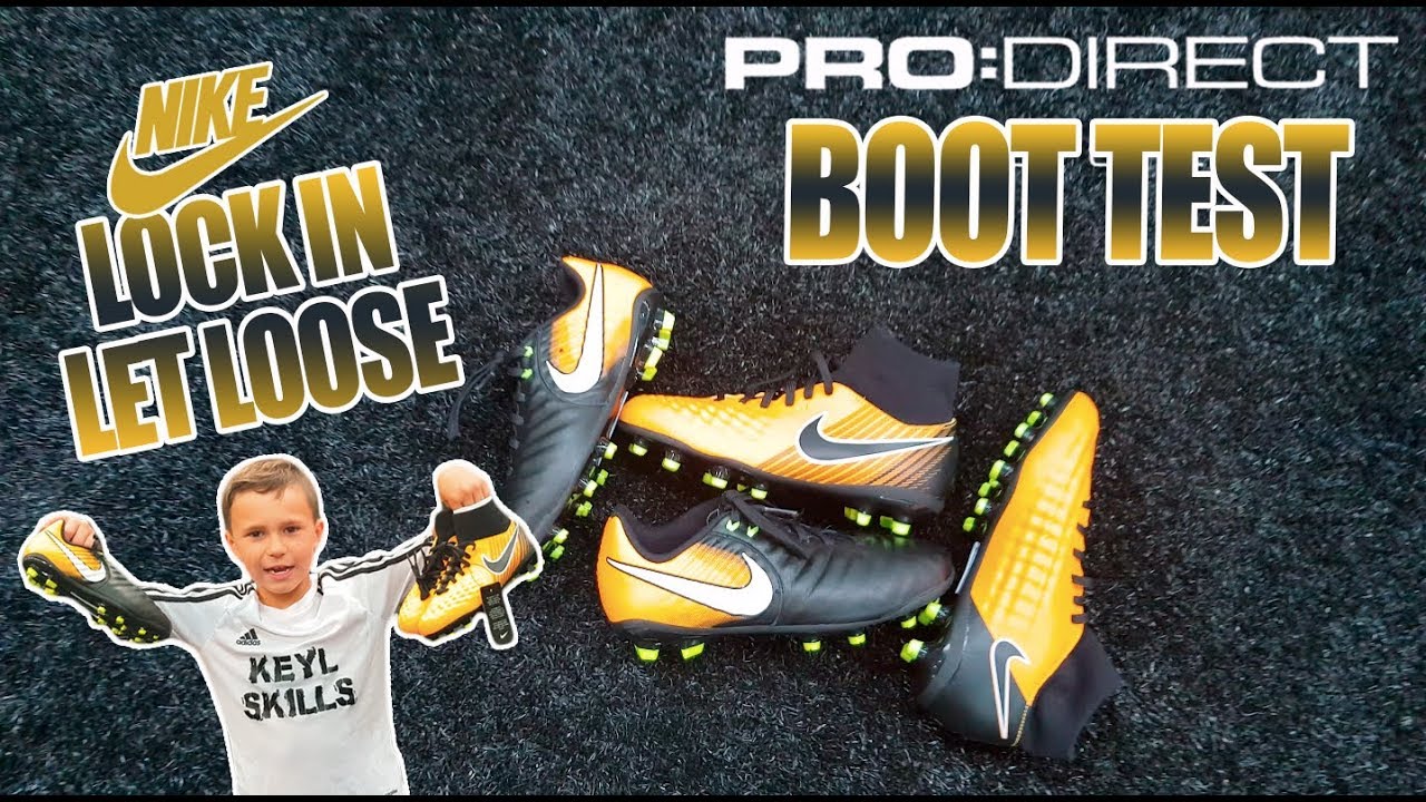 EPIC NIKE BOOT TEST | PRO DIRECT PLAY TEST ⚽ - YouTube