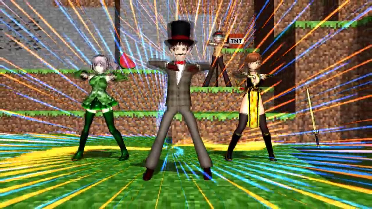 Minecraft GANGNAM STYLE Dance Animation! - YouTube