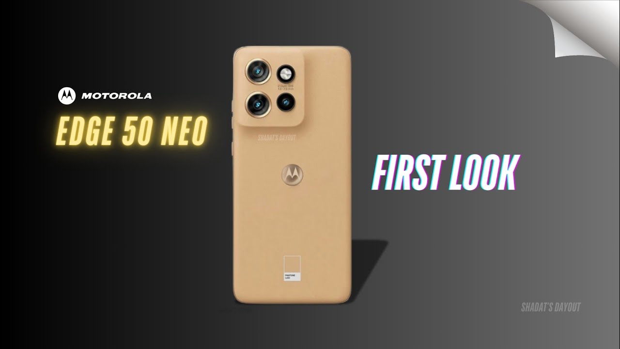 Motorola Edge 50 Neo: First Looks, Specs, Price, Rumors or Leak - YouTube