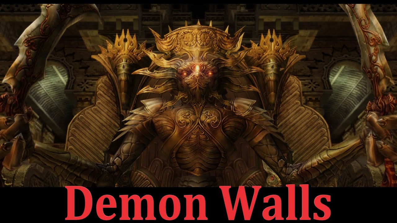 Final Fantasy XII The Zodiac Age Overpowered Early P29 (Demon Walls ...