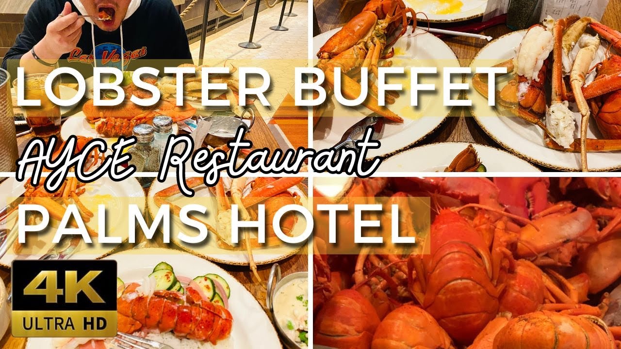 4K LOBSTER BUFFET AT AYCE RESTAURANT PALM HOTEL AND SHORT VISIT TO ...