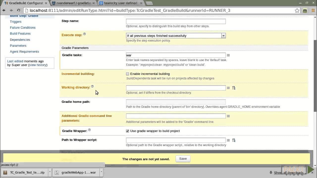 Effective Gradle Implementation Tutorial: TeamCity | packtpub.com - YouTube