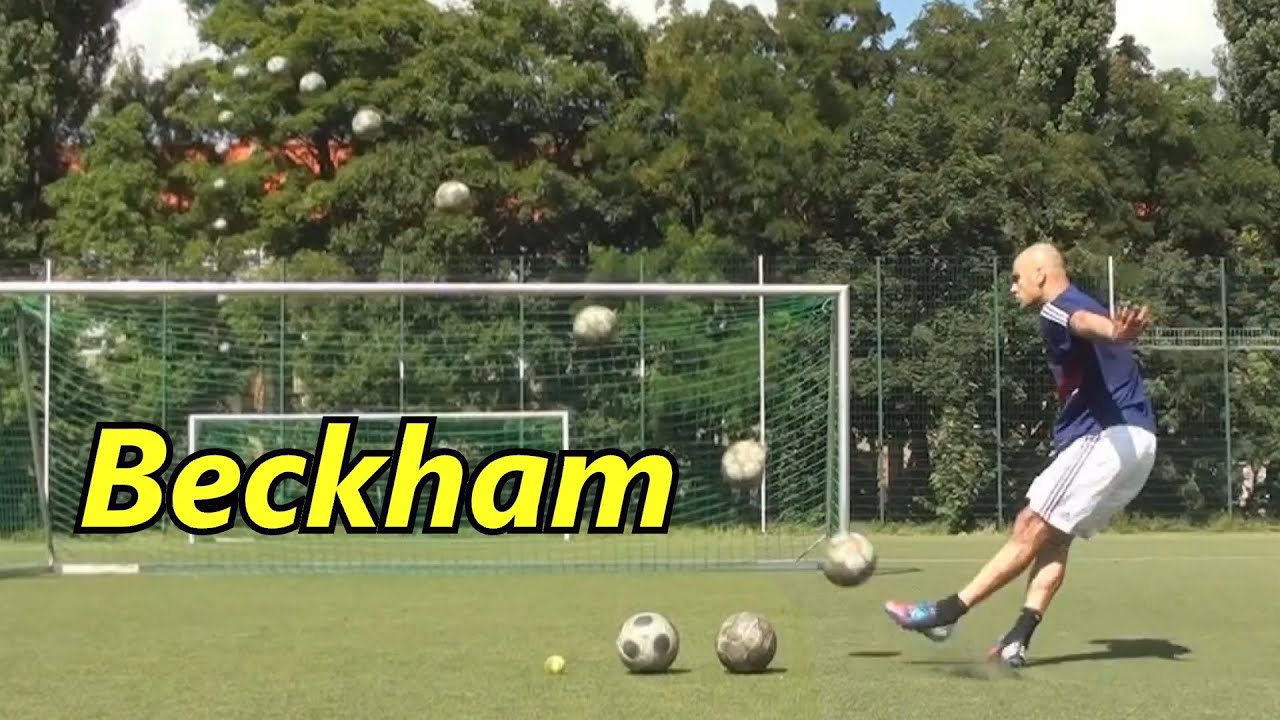 Amazing | Top Spin Free Kick Tutorial | Beckham iFreeKick - YouTube