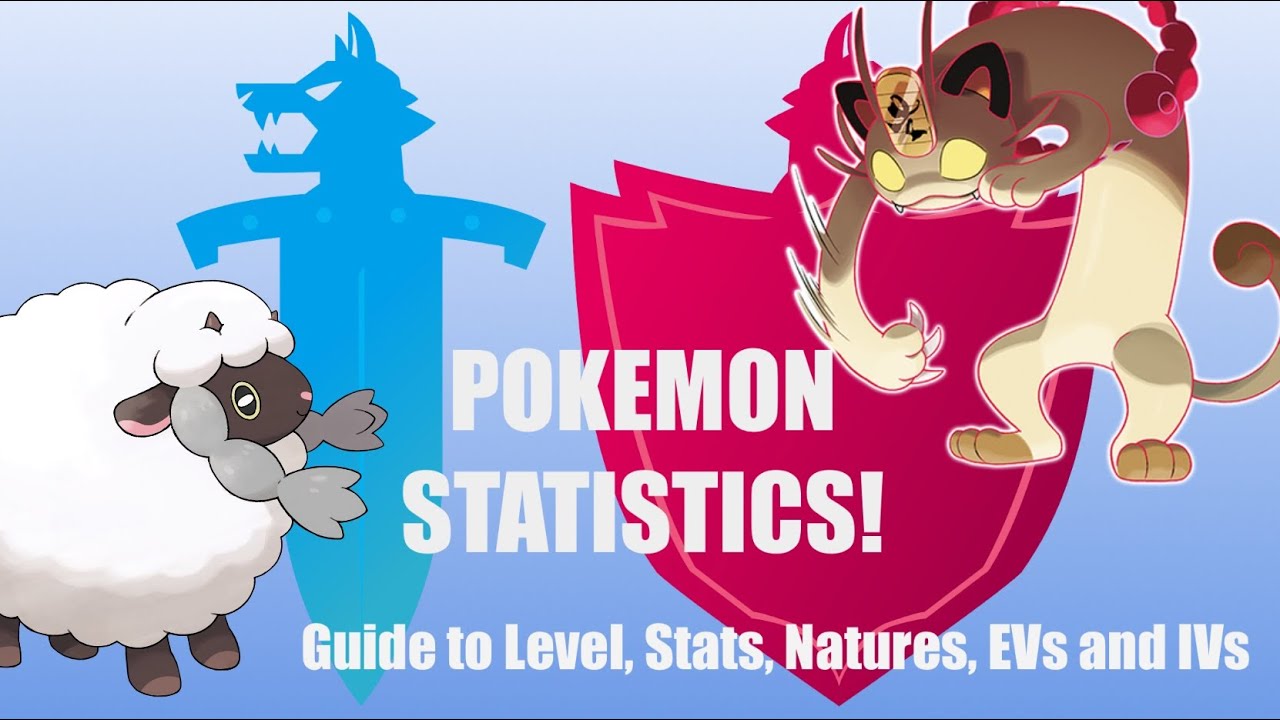 Competitive Pokémon Guide - Level, Stats, Nature, EVs and IVs - YouTube