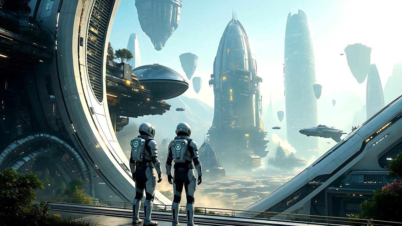 Future Sci Fi City 2090 | AI Short Film | AIDuAll - YouTube