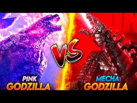 Pink Godzilla Vs Mechagodzilla - লড়াইয়ে কে জিতবে ? - YouTube