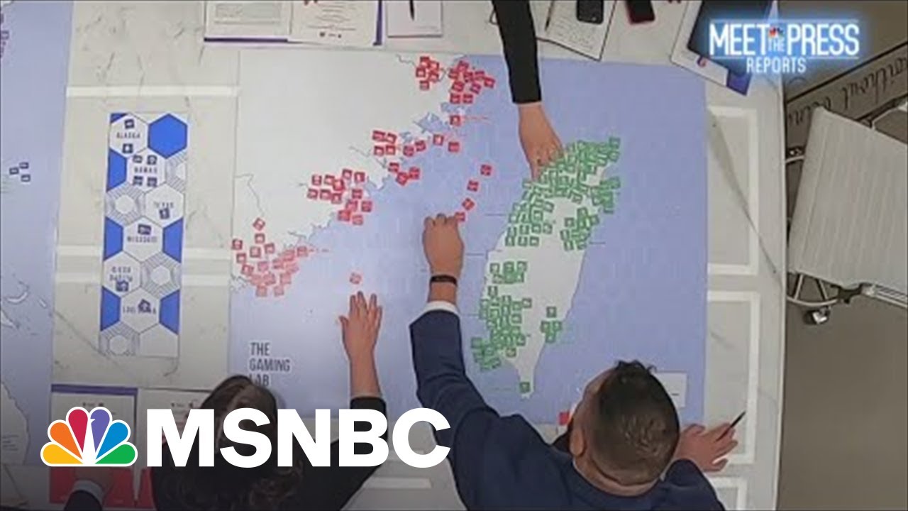 Inside A Real-Life War Game: China And U.S. Square Off Over Taiwan ...