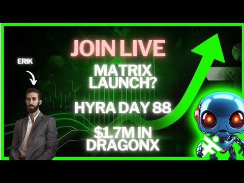 🚀 Matrix Launch Soon? | HYDRA Day 88 Coming + DragonX $1.7M Buy&Burn! - YouTube