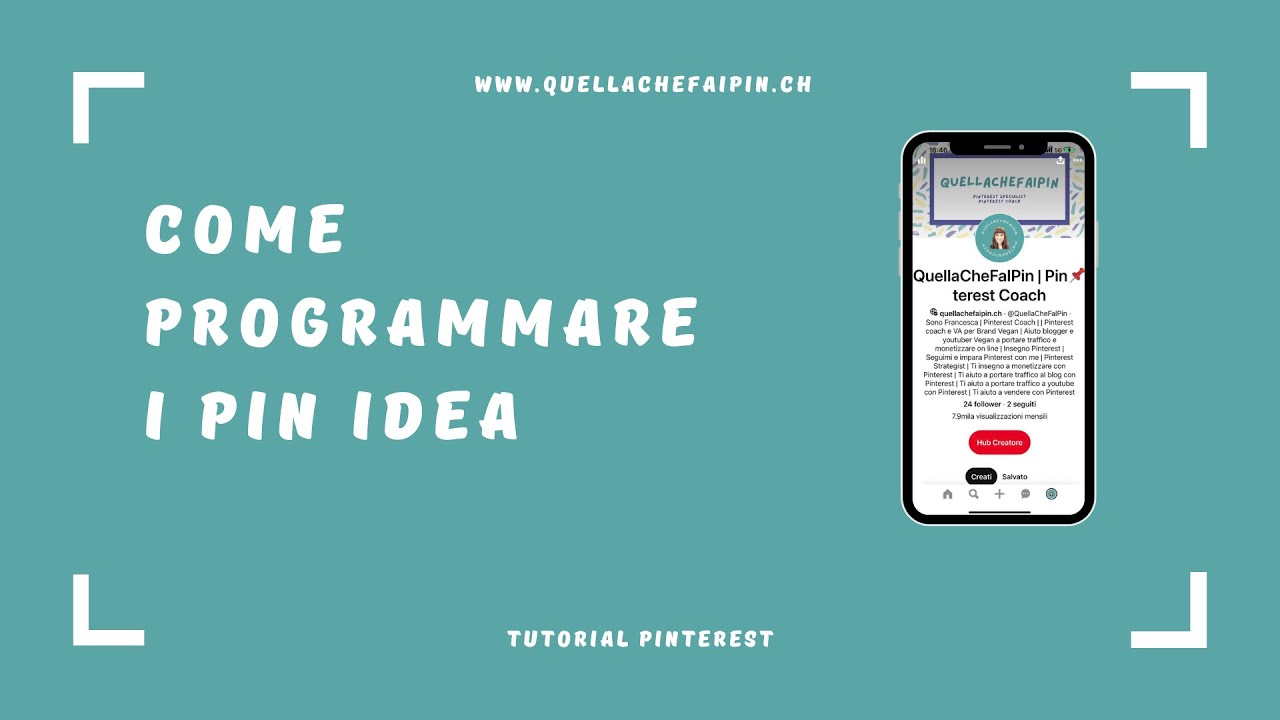 Pinterest Tutorial: come programmare i pin idea | Pin idea | Come si fanno i pin idea su ...