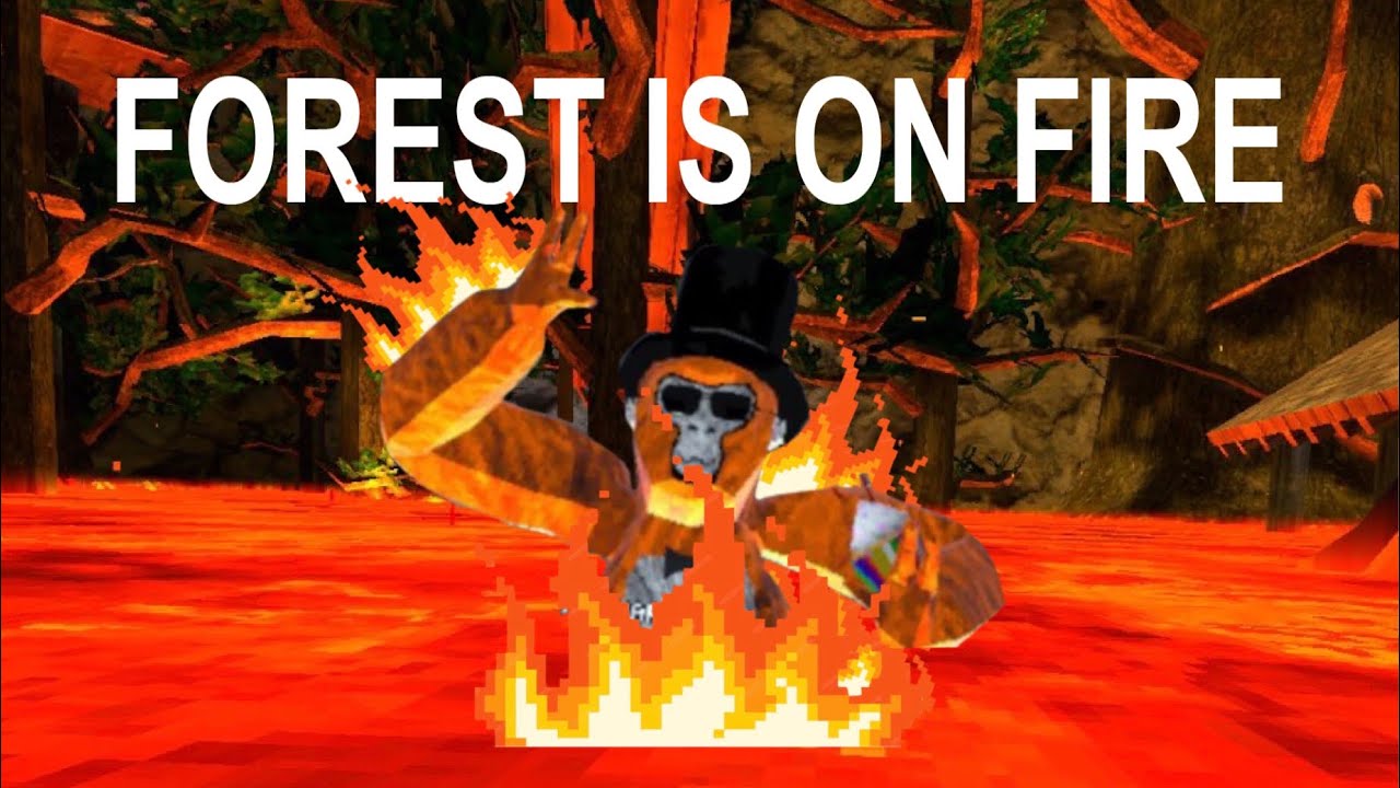 FOREST IS ON FIRE | Gorilla Tag Update Review - YouTube