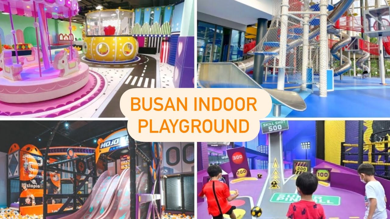 Busan Indoor Playground (chaotic🤪🍬🤸‍♀️🤾‍♀️🥇) - YouTube