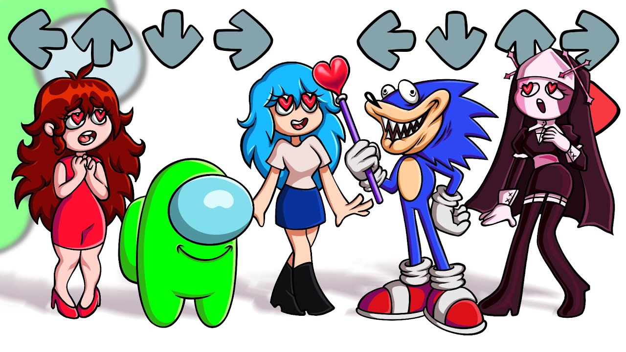 Mini Crewmate vs FNF Characters | Bronze collection of FASTTOON videos ...