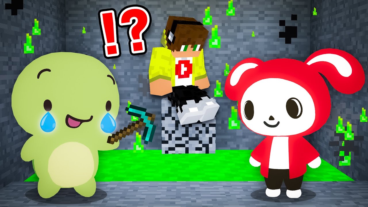 My Friends Mikey and JJ from The Channel Maizen Pranked Me in Minecraft ...
