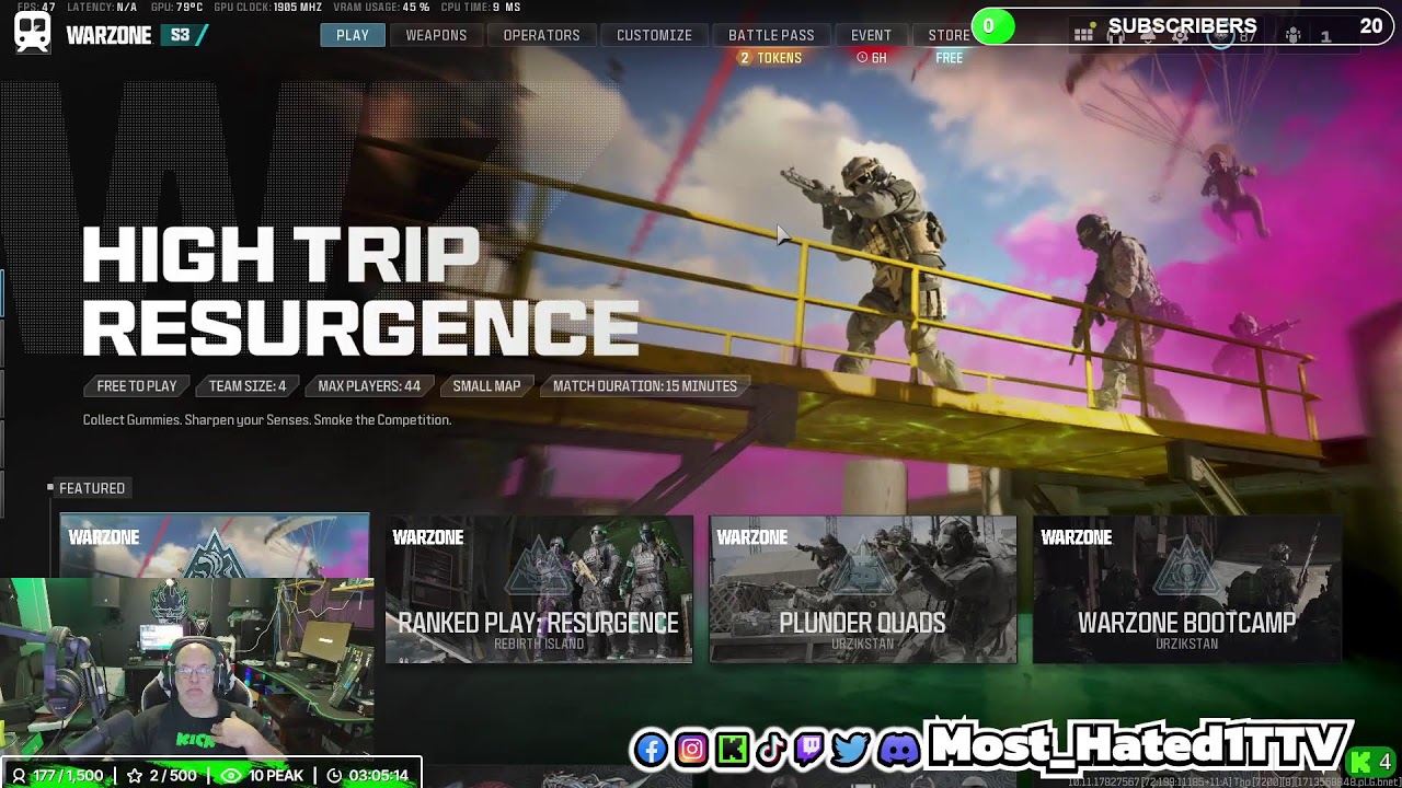 Late night COD stream. !list to see a list of AI voices I am using in chat. dont forget to type ...