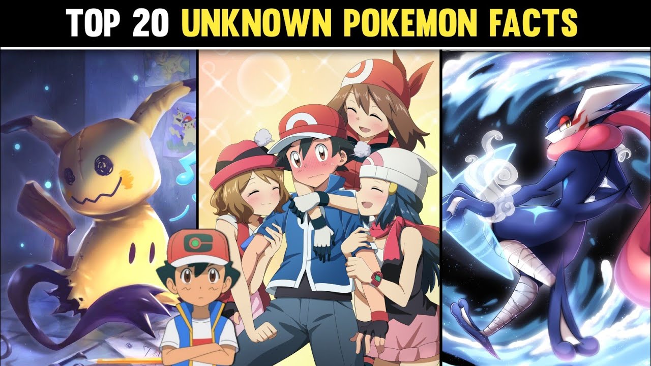 Top 20 Unknown Pokemon Facts|20 Interesting Pokemon Facts|20 Secret ...