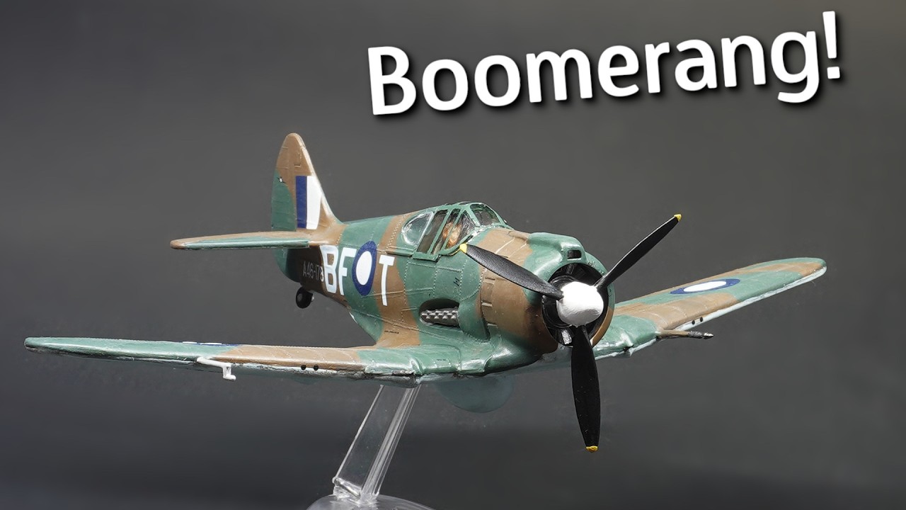 Back To Basics Boomerang! Airfix CA-13 Boomerang Plastic Model Kit in 1 ...