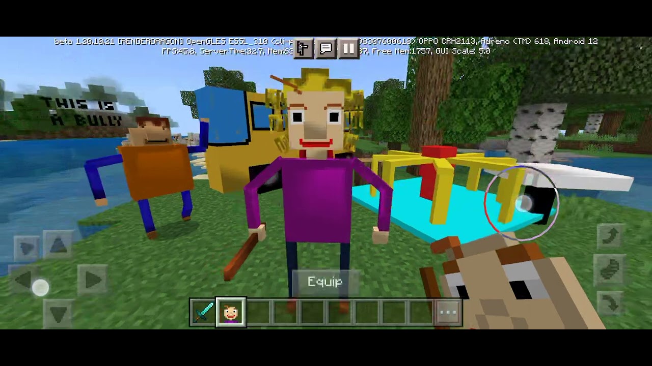 The Baldi Basic's Addon - Minecraft v1.20.10 - YouTube