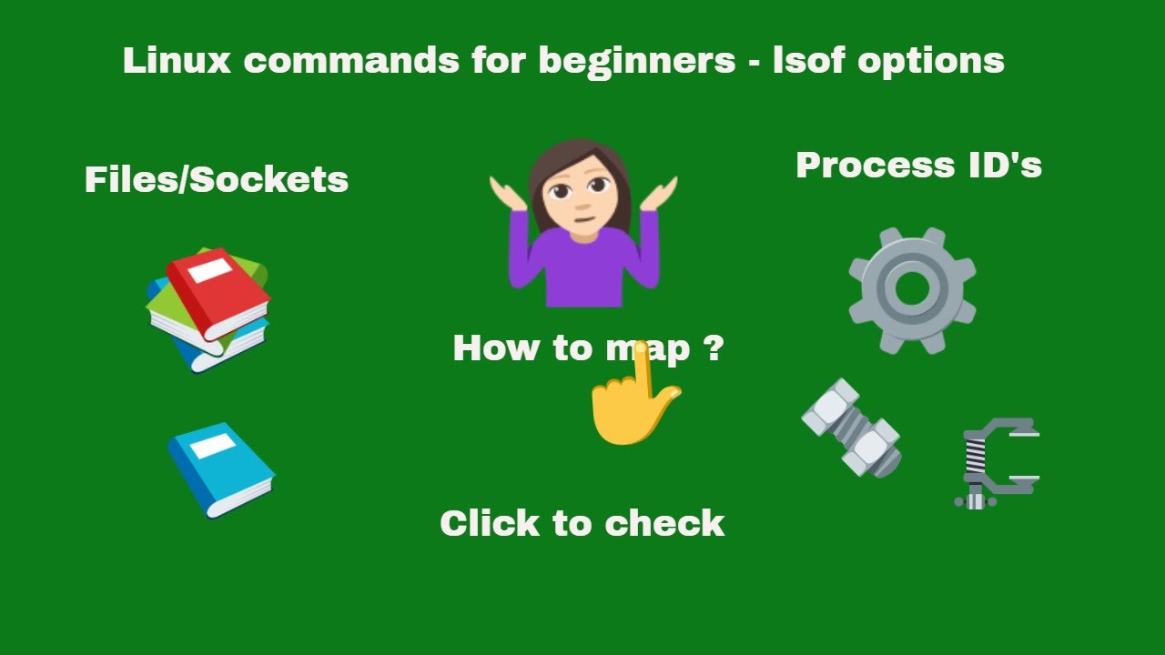 Linux commands for beginners | Linux command lsof with options | Hands ...